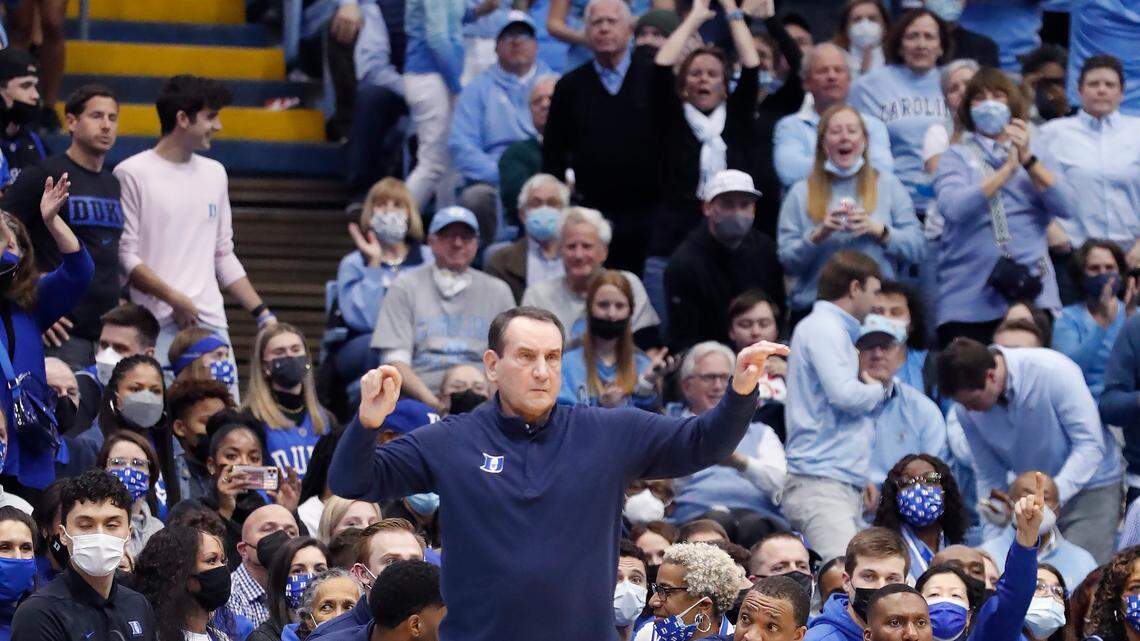 Coach K weighs in on UNC’s Smith Center debate: ‘I would listen to Roy ...